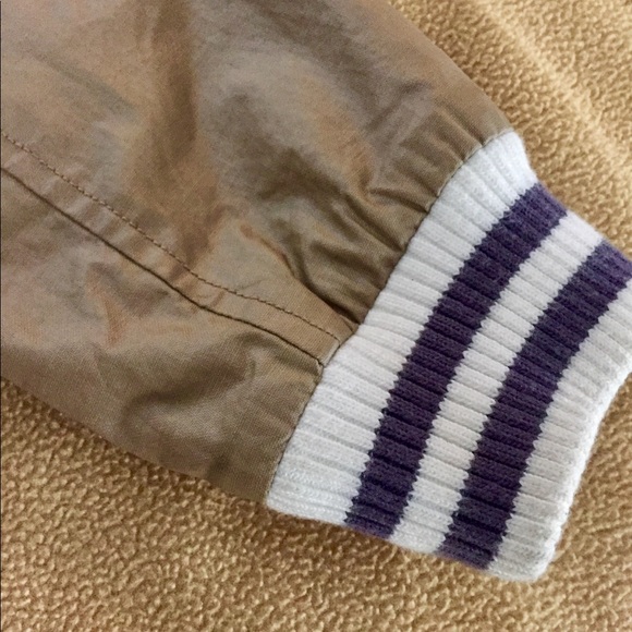 Next Brand | Jackets & Coats | Guc 6 Boy Blue Tan Letterman Jacket ...